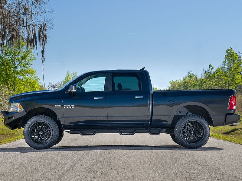 Vision Matte Black Rocker Wheels | RealTruck