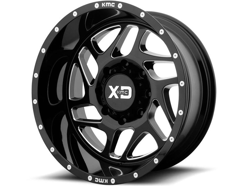 XD Series Black XD836 Fury Wheels | RealTruck