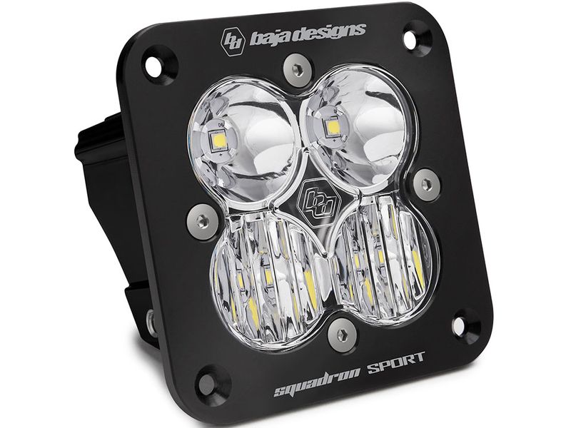 Baja Designs Squadron Sport Flush Mount LED Light 551003 | RealTruck