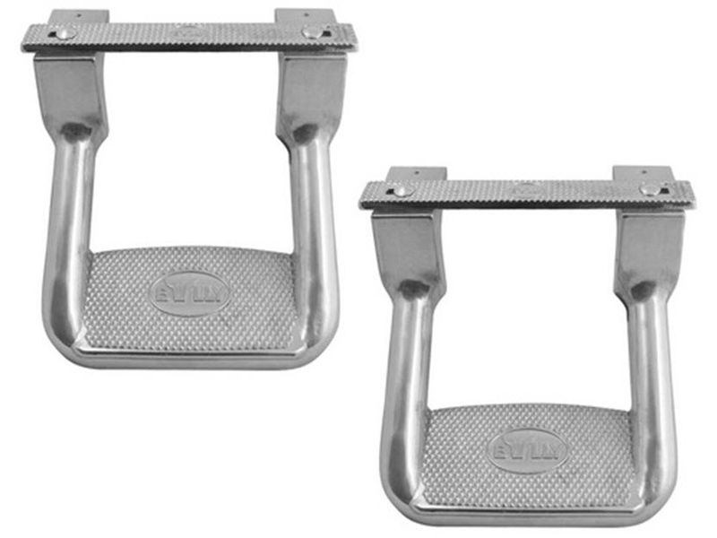Bully Aluminum Polished Side Steps AS-200 | RealTruck