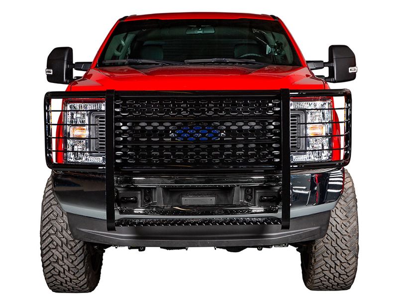 GID-46734 Go Industries Rancher Black Grille Guard | RealTruck