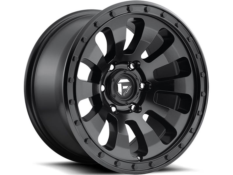 Fuel Black Tactic Wheels | RealTruck