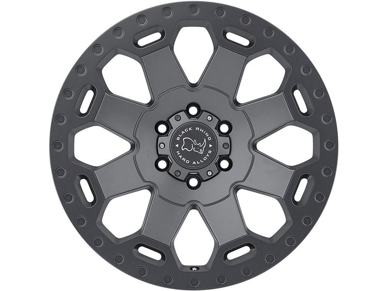 Black Rhino Grey Warlord Wheels | RealTruck