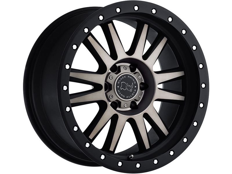 Black Rhino Tinted Black Tanay Wheels | RealTruck