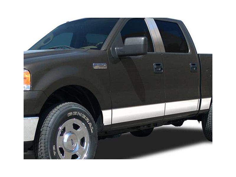 ICI Stainless Steel Rocker Panels T4146-304M | RealTruck