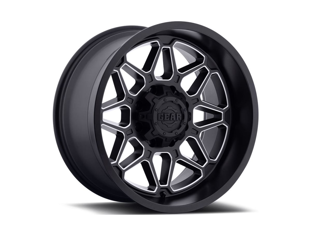 Gear Off Road Machined Black 746BM Crossbow Wheels | RealTruck
