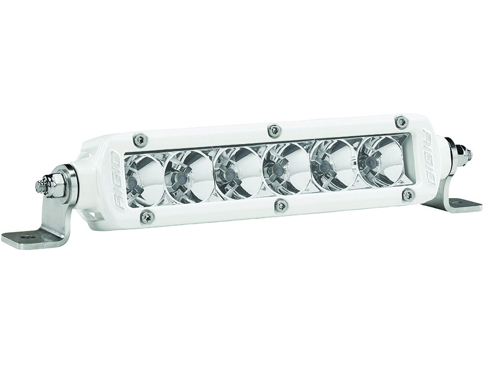 RIGID SR-Series PRO White 6" LED Light Bar | RealTruck