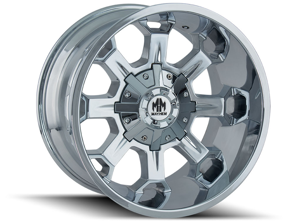 Mayhem Chrome Combat Wheels | RealTruck