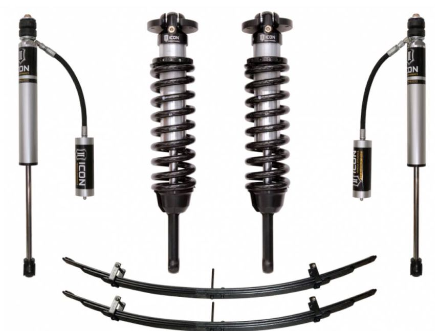 Icon 0 - 3.5" Adjustable Coilover Lift Kit K53002 | RealTruck