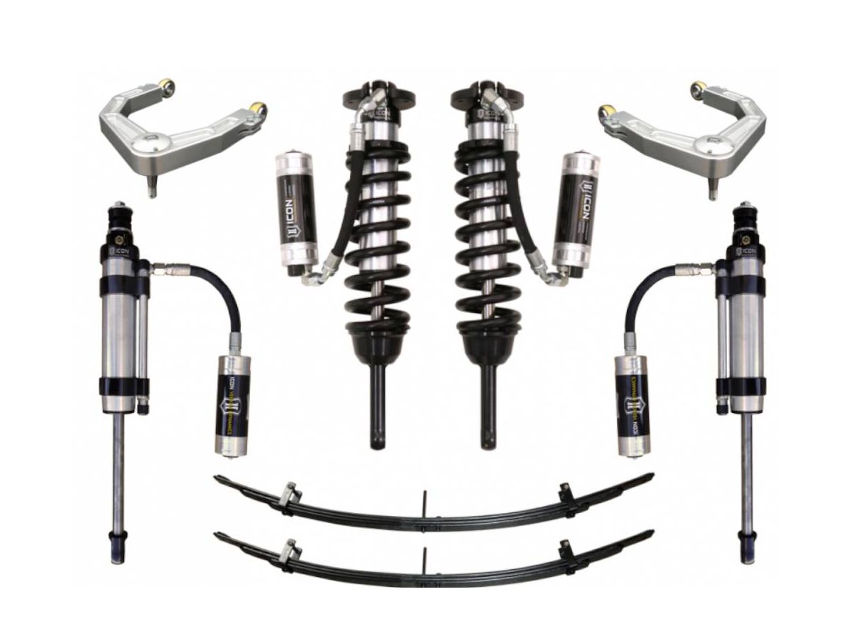 Icon 0 - 3.5" Adjustable Coilover Lift Kit K53007 | RealTruck