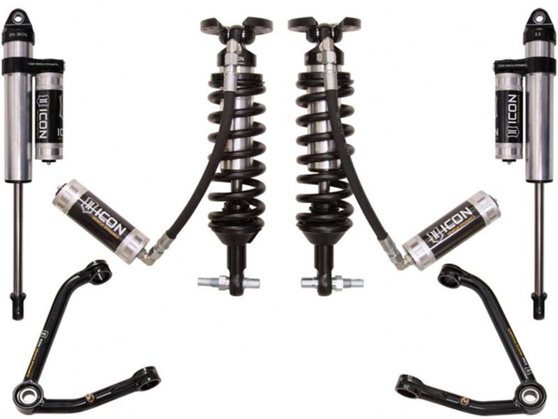 Icon 1" - 3" Adjustable Coilover Lift Kit K73005 | RealTruck