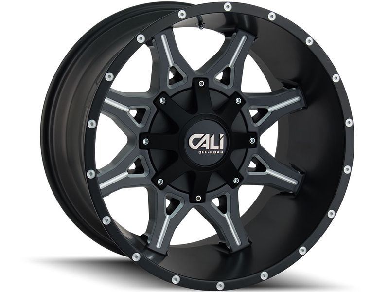 Cali Offroad Black Obnoxious Wheel 9107-2937M18 | RealTruck
