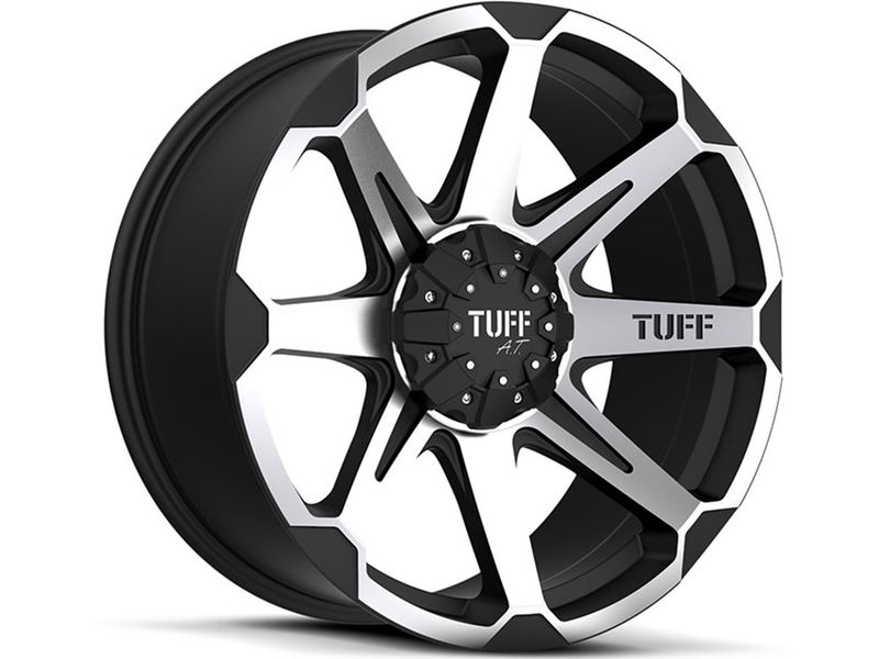 Tuff Machined Black T05 Wheels | RealTruck