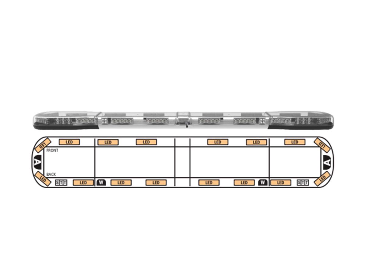 ECCO Axios 72" LED Light Bar | RealTruck