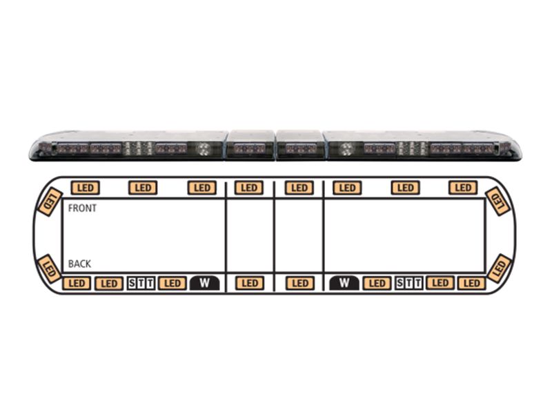 Ecco Vantage 60 inch led light bar 12-20604-E | RealTruck