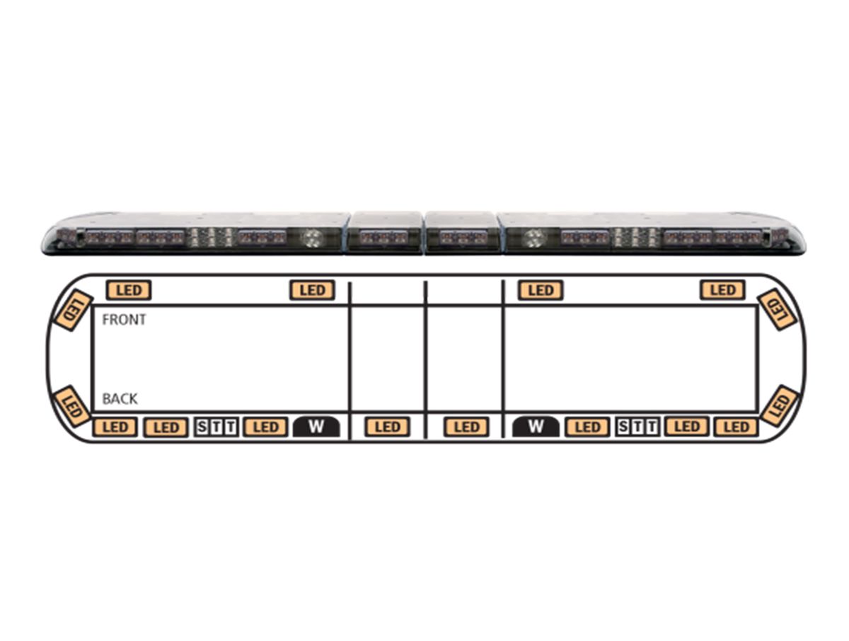 Ecco Vantage 60 inch led light bar 12-20605-E | RealTruck