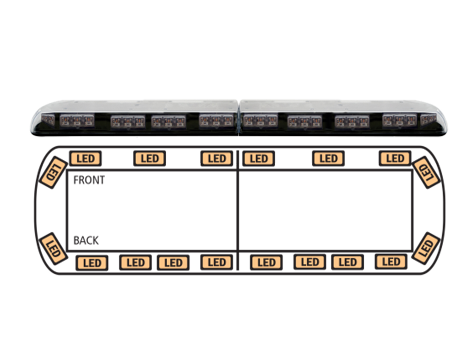 Ecco Vantage 48 inch LED Light Bar 12-20600-E | RealTruck
