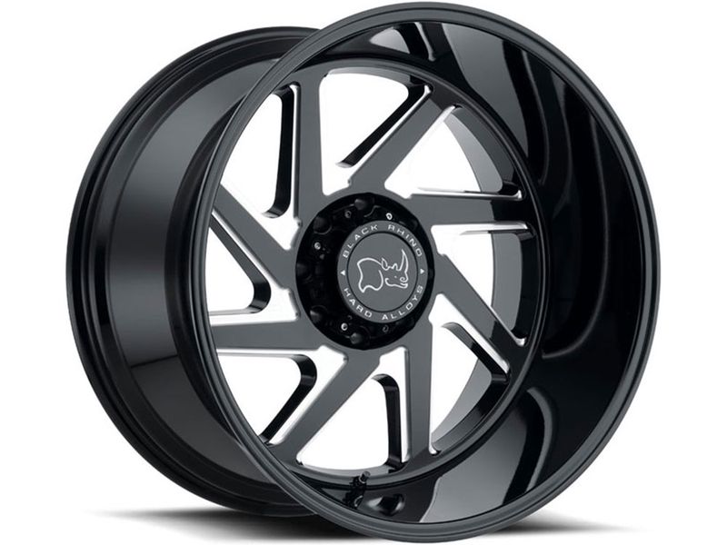 Black Rhino Machined Black Swerve Wheels | RealTruck