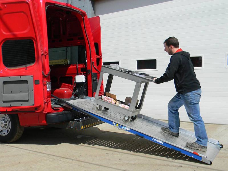 National Fleet Light Series Van Ramp | RealTruck