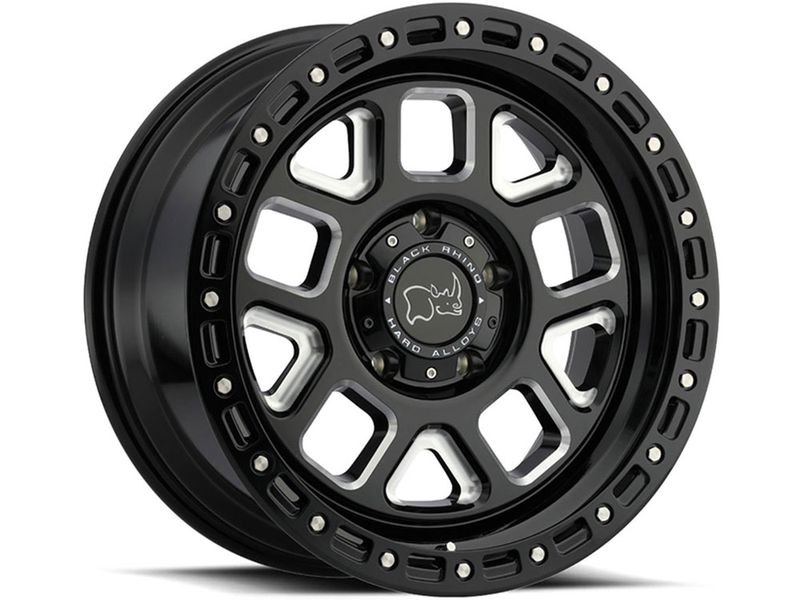 Black Rhino Machined Black Alpine Wheels | RealTruck