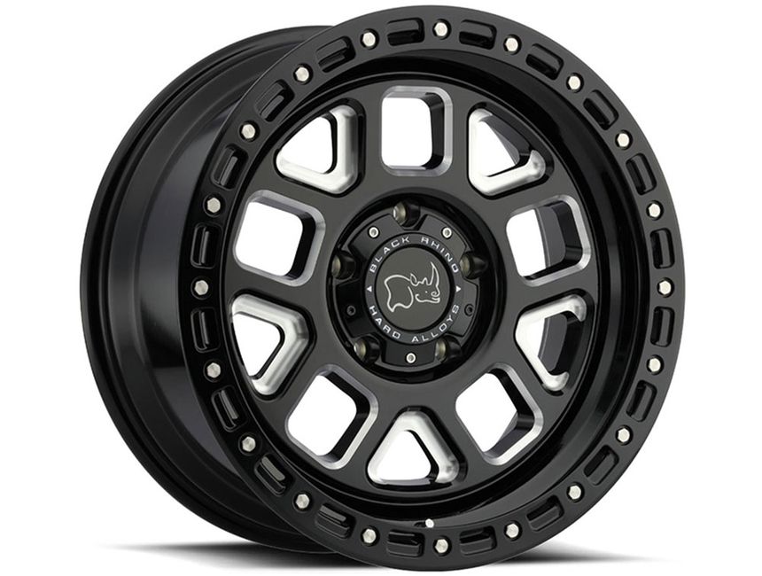 Black Rhino Machined Black Alpine Wheels | RealTruck