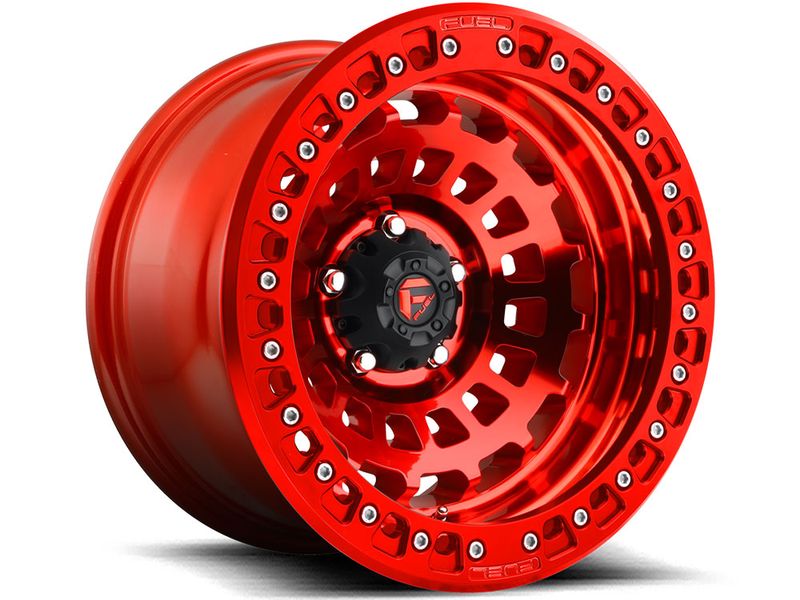 Fuel Red Zephyr Beadlock Wheels | RealTruck