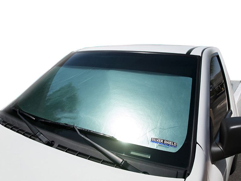 Dash Designs Silver Shield Solar Sun Shade RealTruck