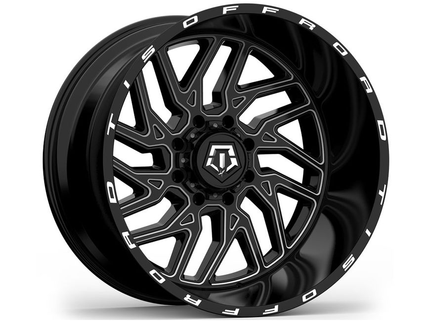 TIS Machined Black 544 Wheels TIS-544BM-28281RO1 | RealTruck