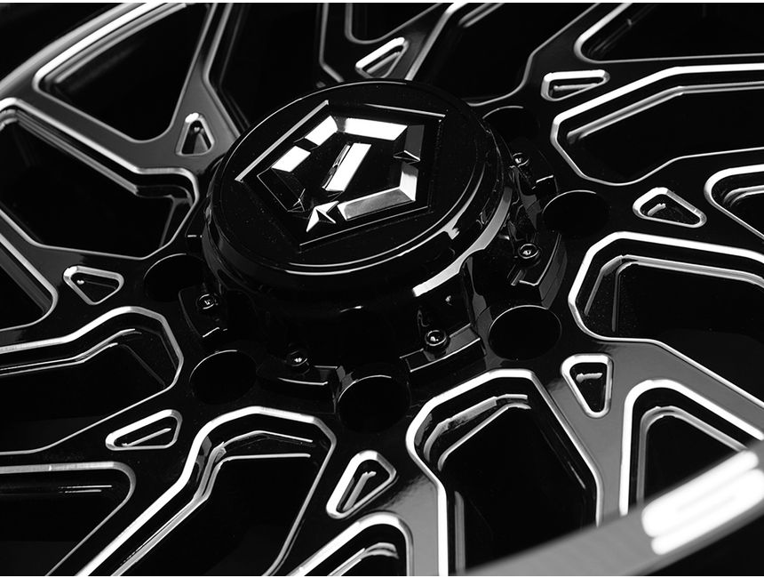 TIS Machined Black 544 Wheels TIS-544BM-28281RO1 | RealTruck