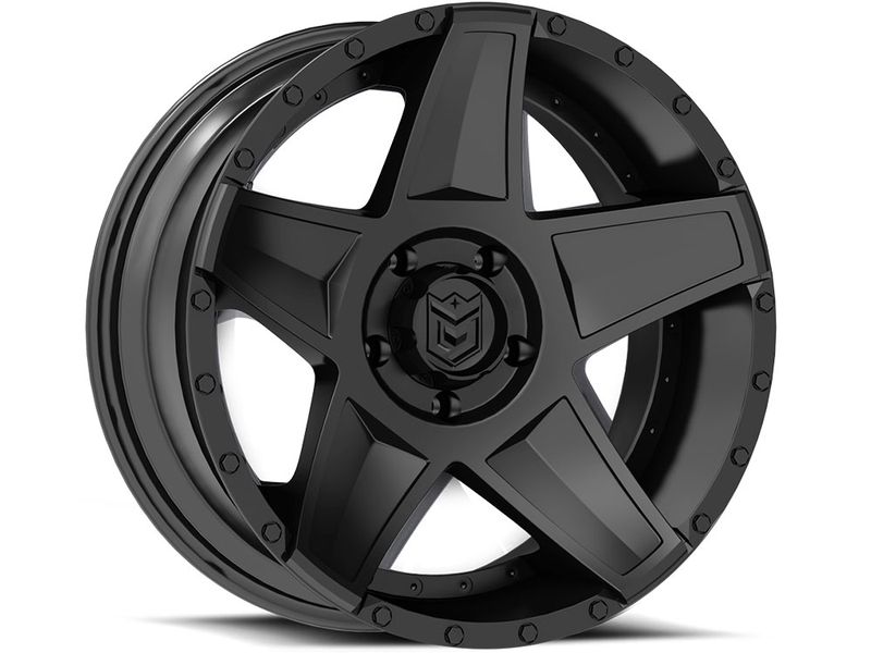 Dropstars Black 648 Wheels | RealTruck