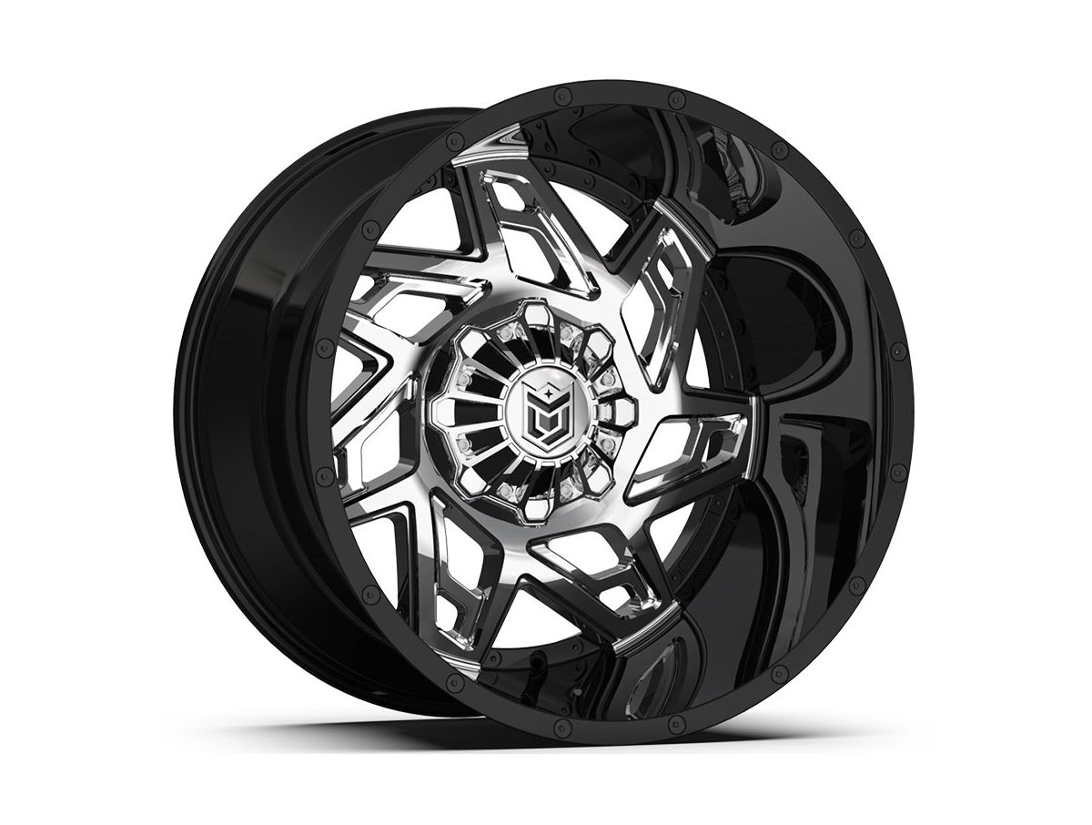 Dropstars Chrome and Black 652 Wheels | RealTruck