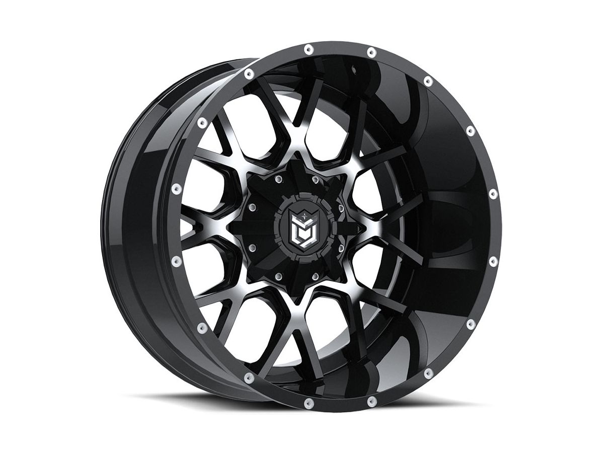 Dropstars Machined Black 645 Wheels | RealTruck