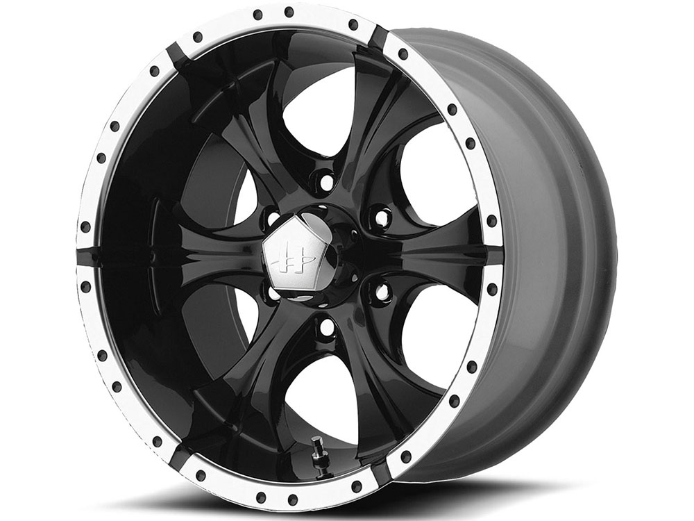 Helo Machined Gloss Black HE791 MAXX Wheels | RealTruck