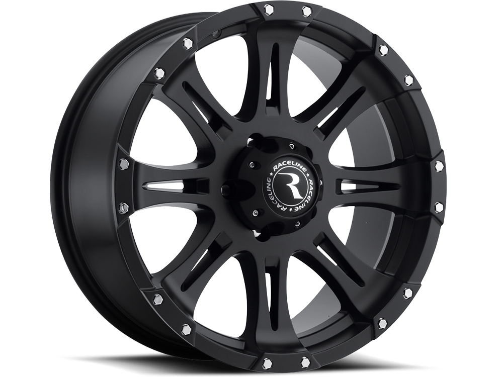 Raceline Black Raptor Wheels | RealTruck