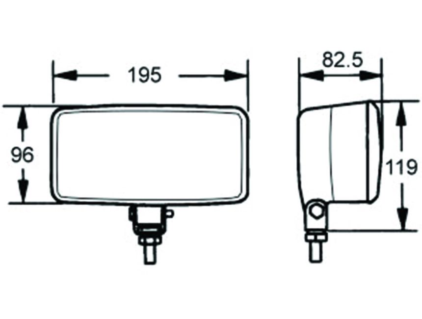 Hella Optilux 550 Fog Lights HLA-005700881 | RealTruck