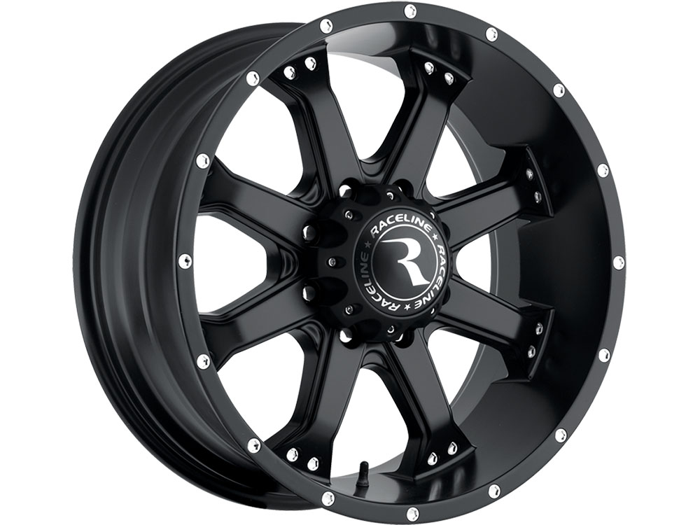 Raceline Black Assault Wheels | RealTruck
