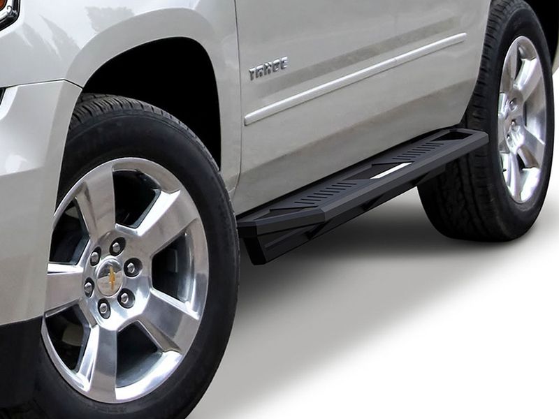 APS Truck Armor Side Steps IA03SAC1B | RealTruck