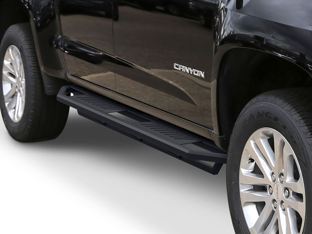 APS Truck Armor Side Steps IA03SAI7B | RealTruck