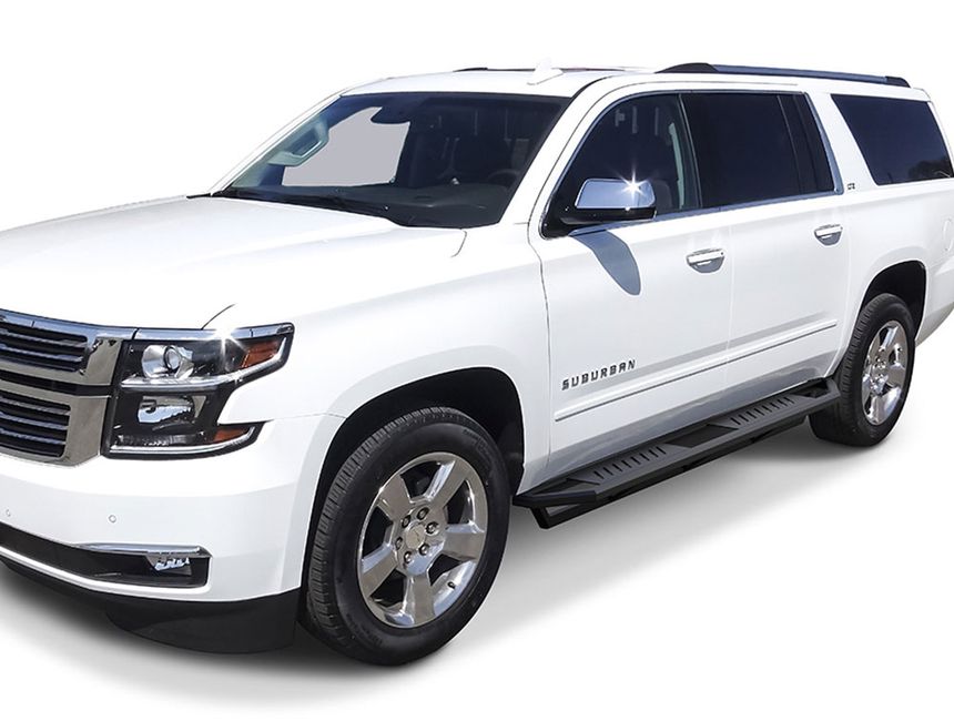 APS Truck Armor Side Steps IA03SJB2B | RealTruck