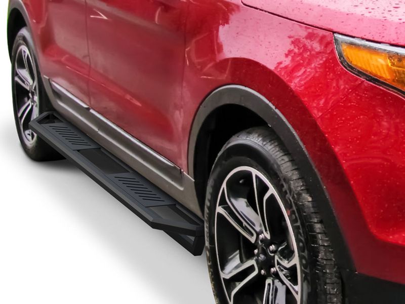 APS Truck Armor Side Steps IA06SAE2B | RealTruck