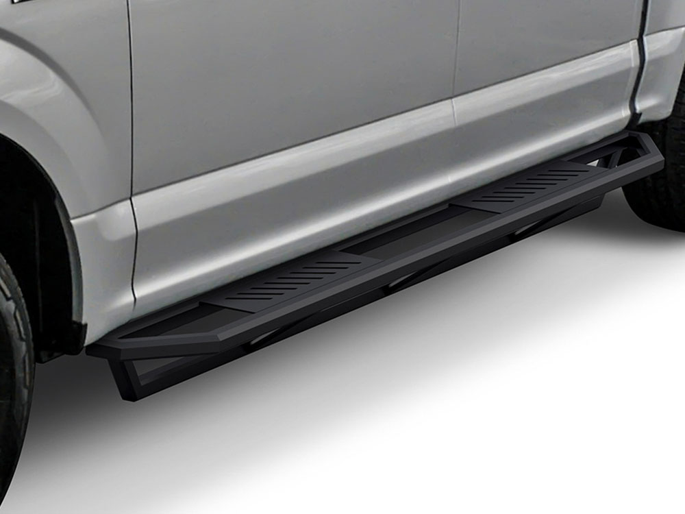 APS Truck Armor Side Steps IA06SAG5B | RealTruck