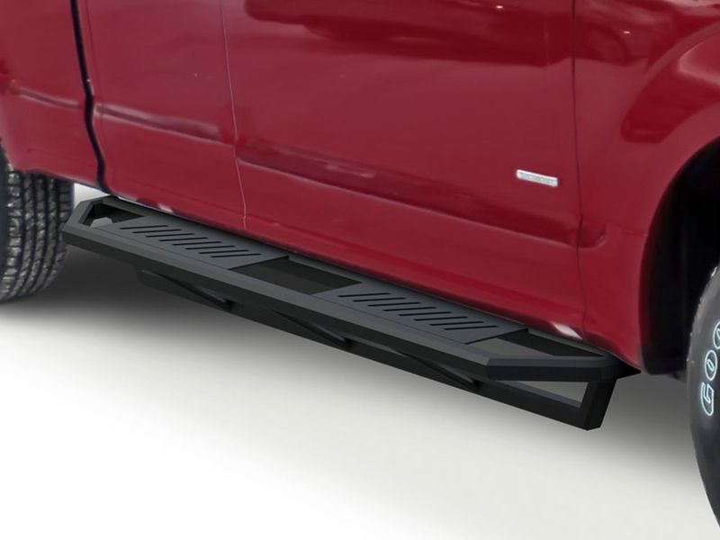 APS Truck Armor Side Steps IA06SAH8B | RealTruck