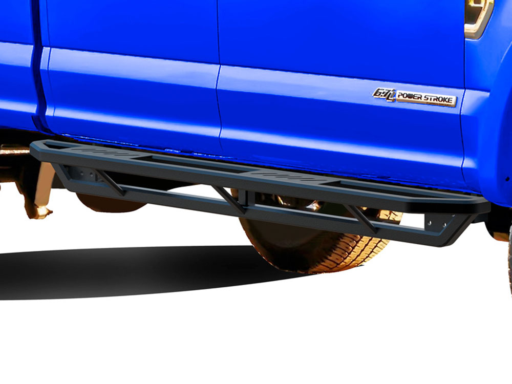 APS Truck Armor Side Steps IA06SJA1B | RealTruck