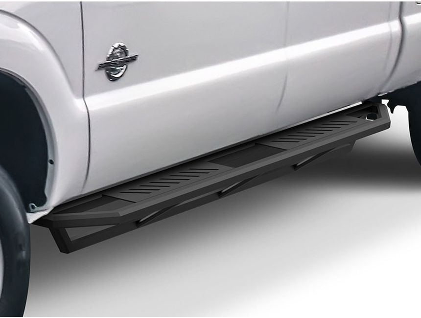 APS Truck Armor Side Steps IA06SJA1B | RealTruck