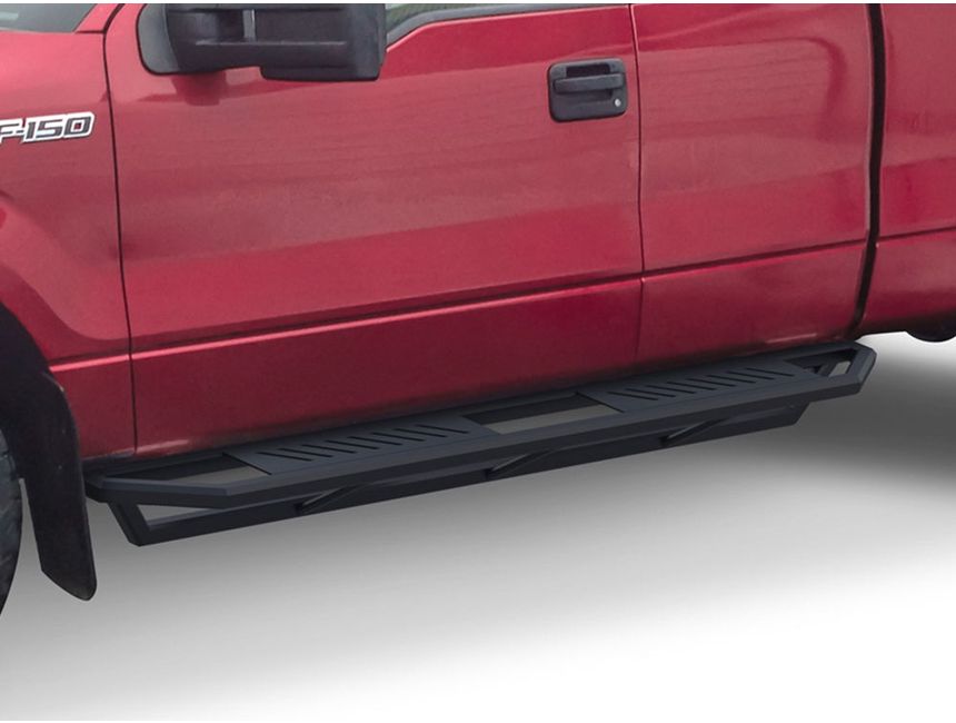 APS Truck Armor Side Steps IA06SJJ3B | RealTruck