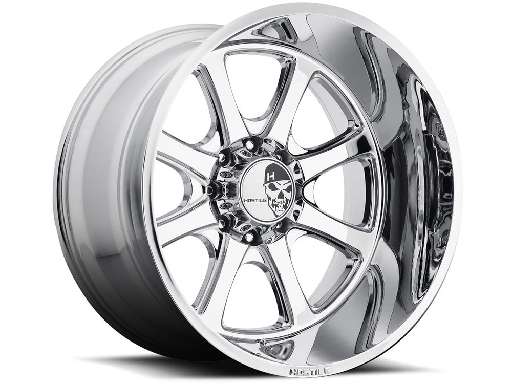Hostile Chrome Exile Wheels | RealTruck