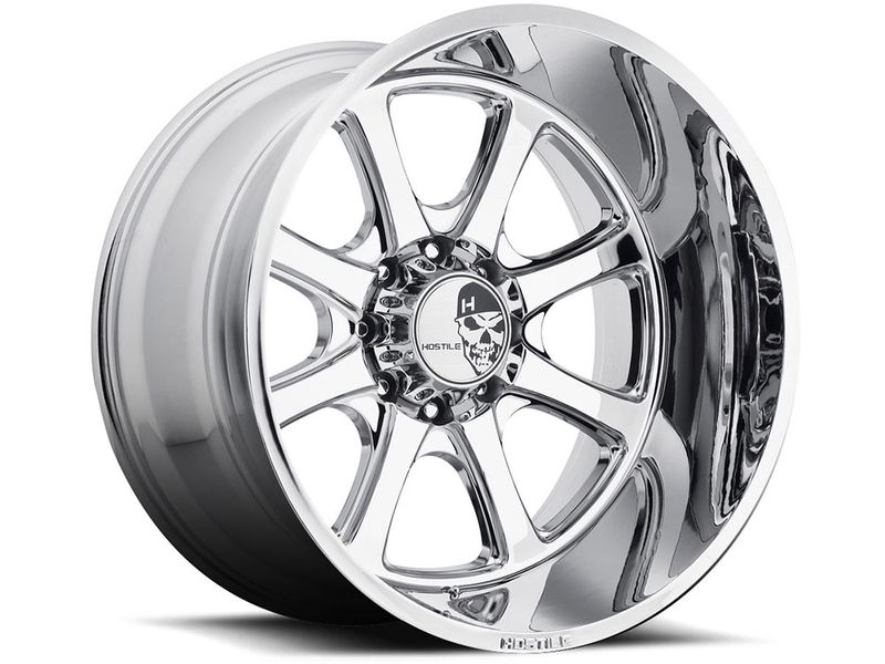 Hostile Chrome Exile Wheels | RealTruck