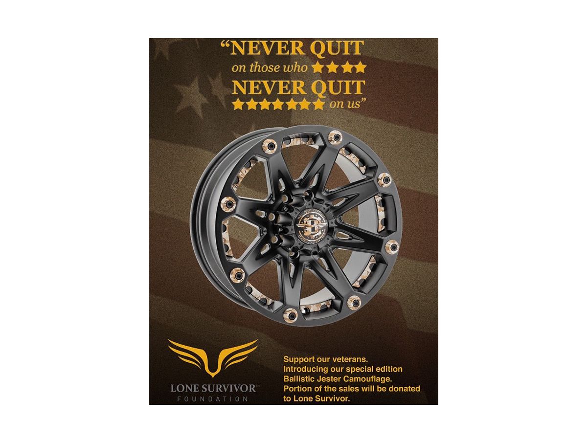 Ballistic Camouflage 814 Jester Wheels | RealTruck