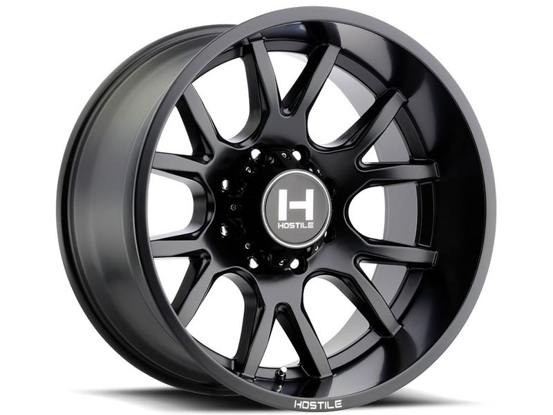 Hostile Black Rage Wheel H113-2010613547BB | RealTruck