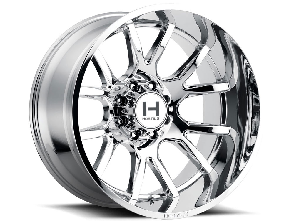 Hostile Chrome Rage Wheels | RealTruck